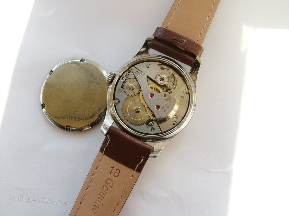 Antiques Atlas - A Gents 1950s Facit Wrist Watch as170a3578