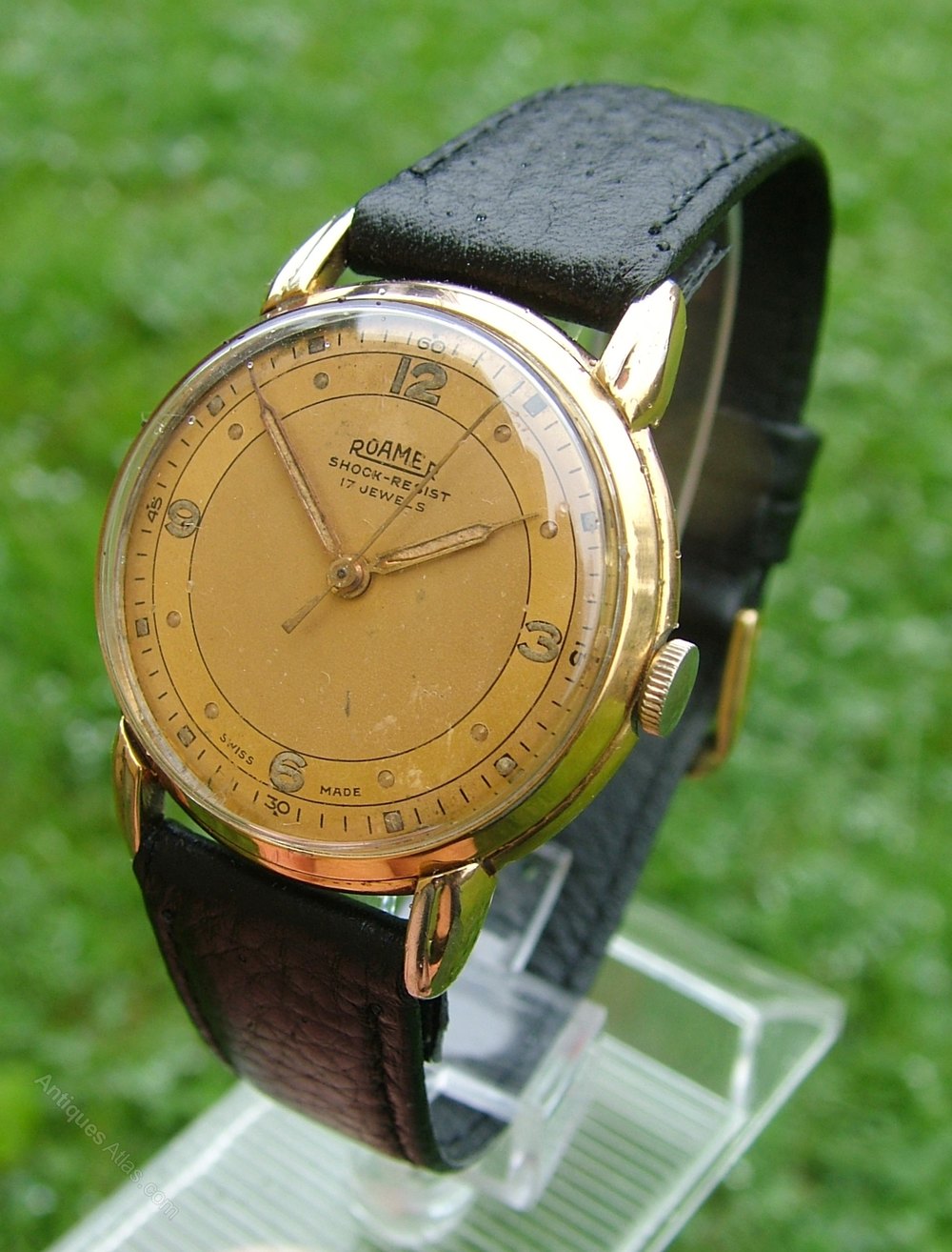 Antiques Atlas - A Gents 1950s Roamer Wrist Watch