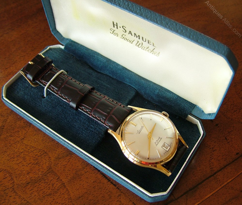 Antiques Atlas - A Gents 1960s Boxed Everite Automatic Watch
