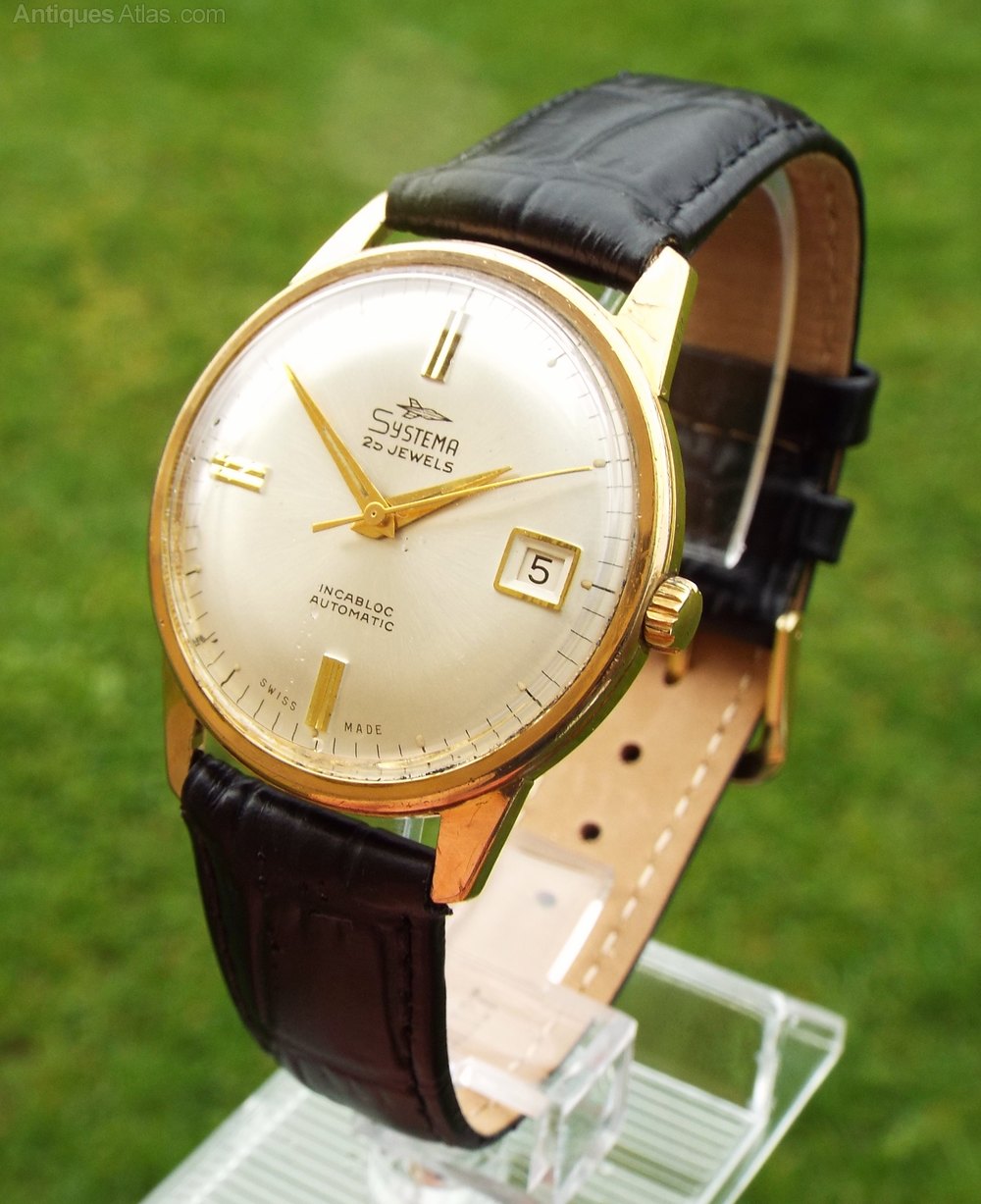 Antiques Atlas - A Gents Early 1960s Systema Wrist Watch as170a4047