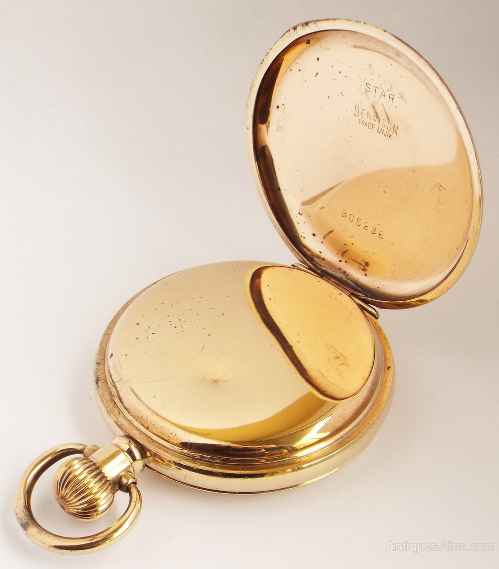 Antiques Atlas - A Vintage 1920s Stayte Full Hunter Pocket Watch.