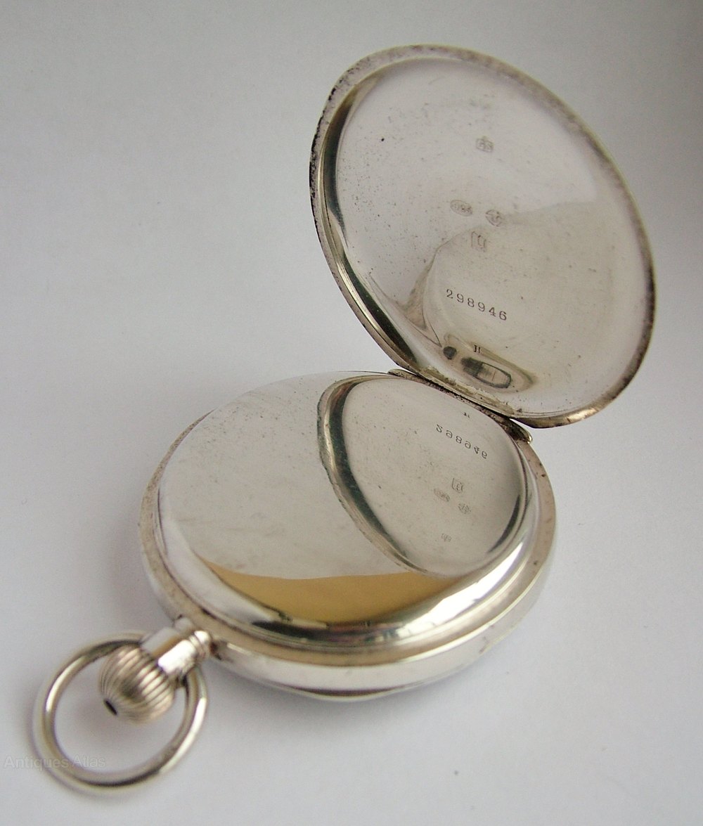 Antiques Atlas - An Antique Invar 1917 Silver Pocket Watch
