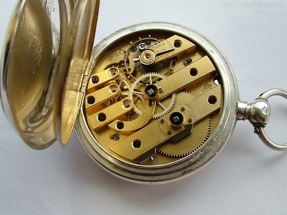 Antiques Atlas - An Antique Silver Pocket Watch By Chopard, C1900