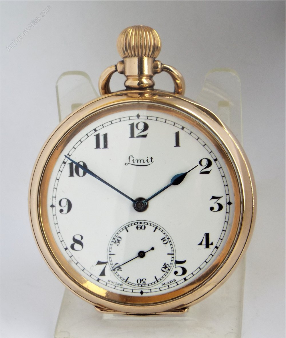 Antiques Atlas - Antique 1920s Limit Pocket Watch.