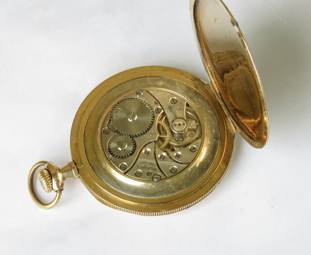 Antiques Atlas - Antique 1920s Record Pocket Watch as170a11978