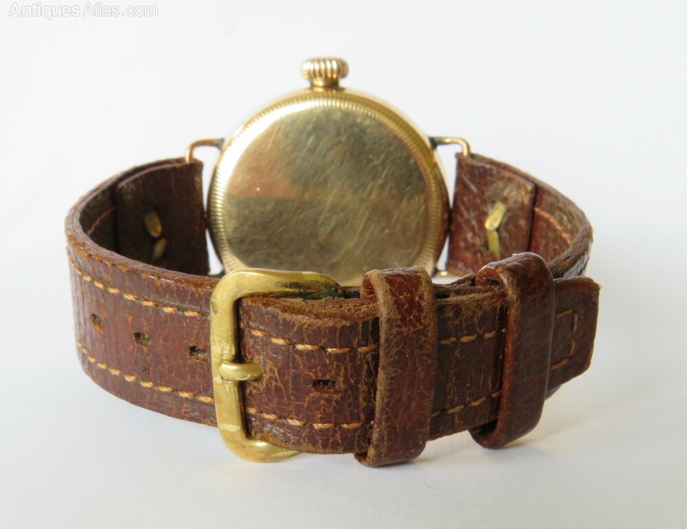 Antiques Atlas - Antique 9ct Gold Waltham Wrist Watch, 1921 as170a12649