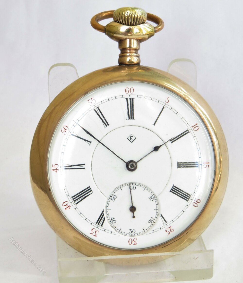 Antiques Atlas - Antique Gallet & Co Pocket Watch For Thomas Eaton ...