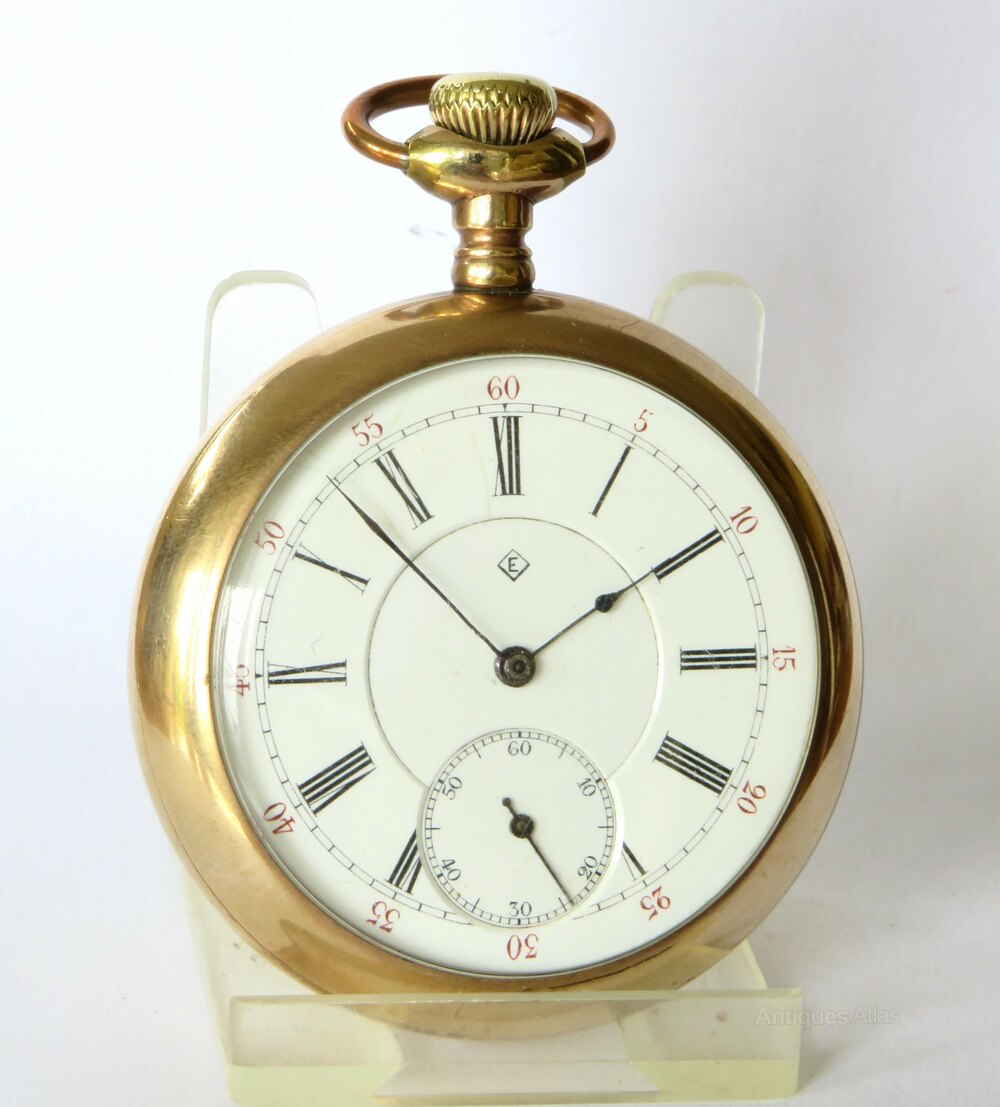 Antiques Atlas - Antique Gallet & Co Pocket Watch For Thomas Eaton ...