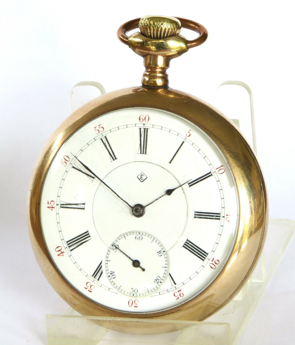 Antiques Atlas - Antique Gallet & Co Pocket Watch For Thomas Eaton ...