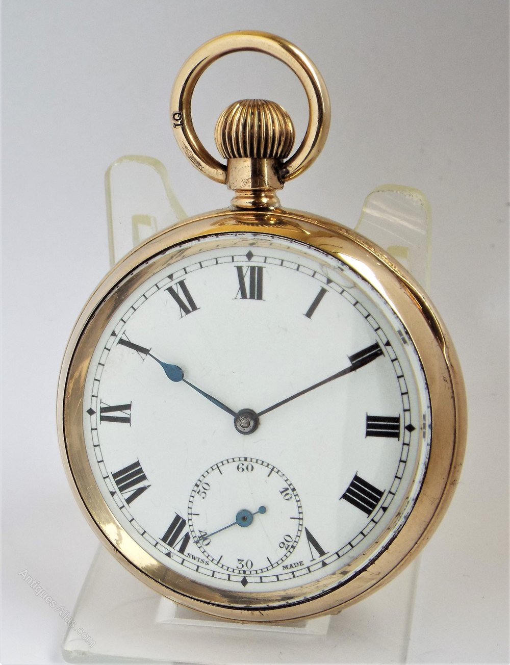 Antiques Atlas - Antique Ilix 1930s Swiss Pocket Watch