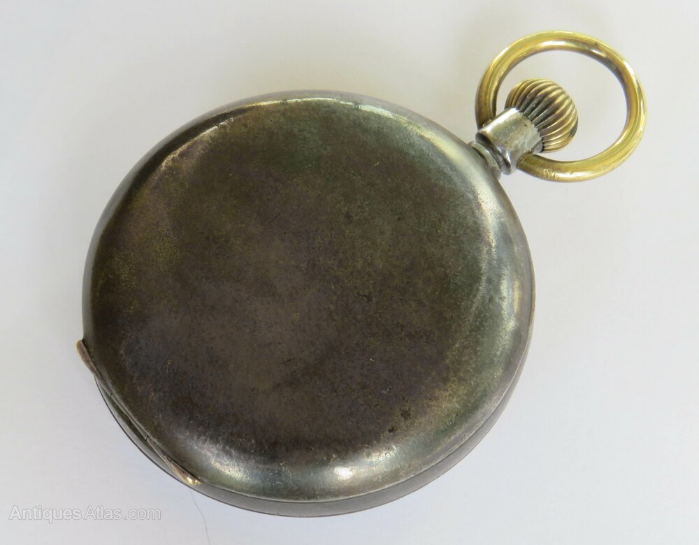 Antiques Atlas - Antique Omega Gun Metal Pocket Watch, 1912 as170a14041