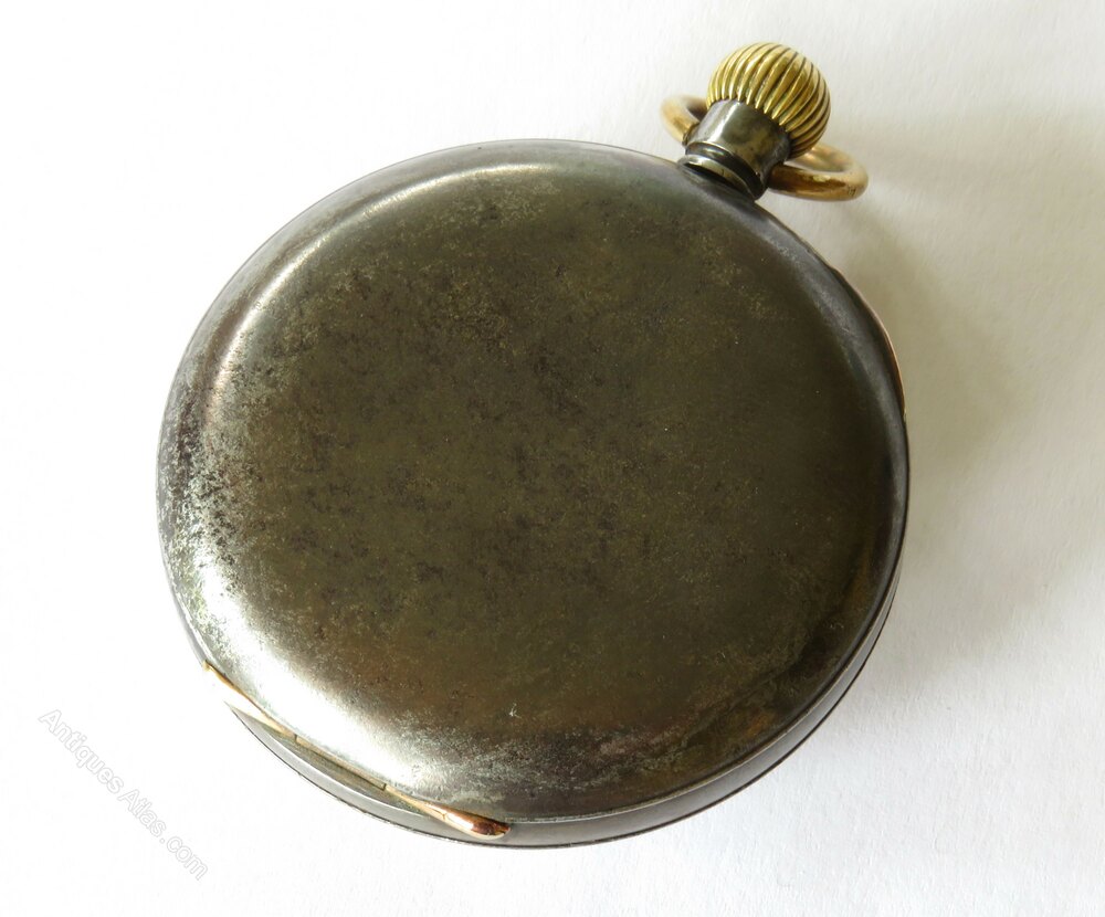 Antiques Atlas - Antique Omega Gun Metal Pocket Watch, Limerick as170a13742