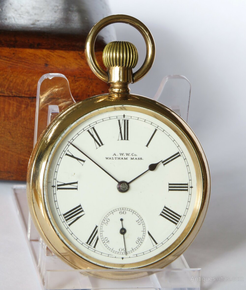 Antiques Atlas - Antique Waltham Bond Street Pocket Watch, 1900 as170a14430