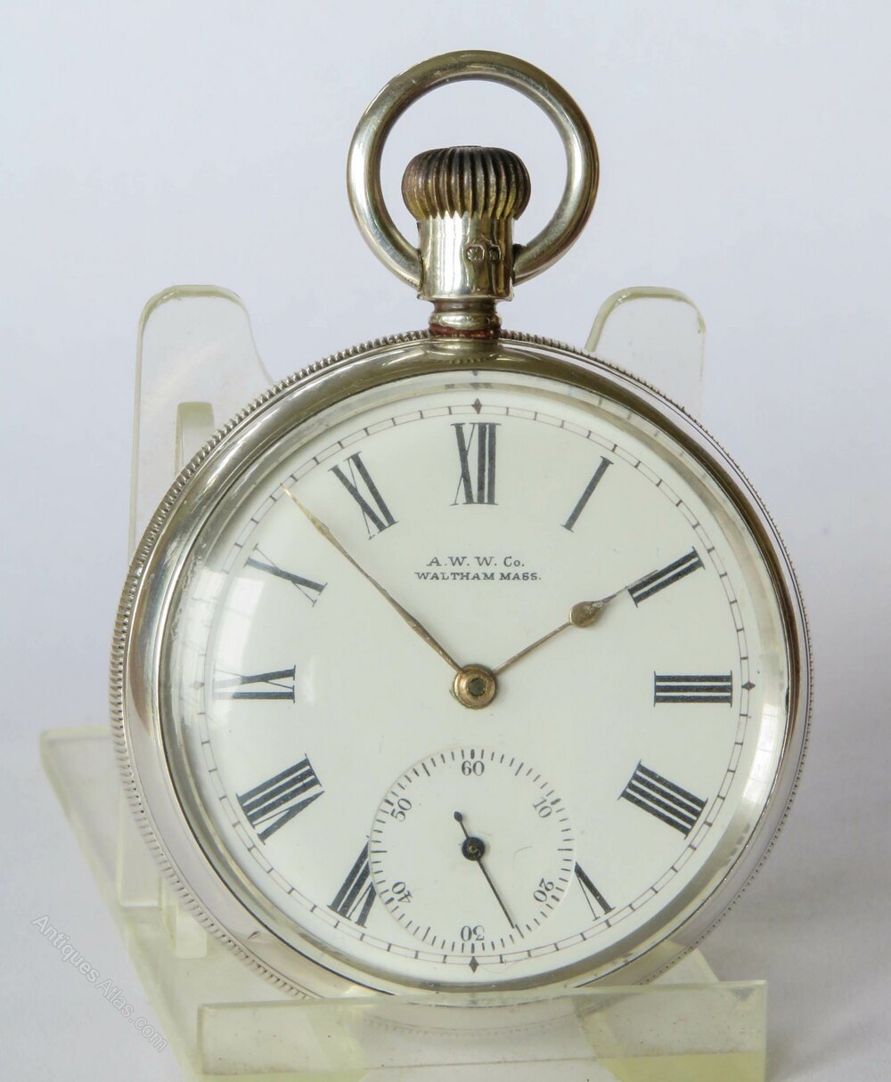 Antiques Atlas - Antique Waltham Pocket Watch, 1897 as170a14417