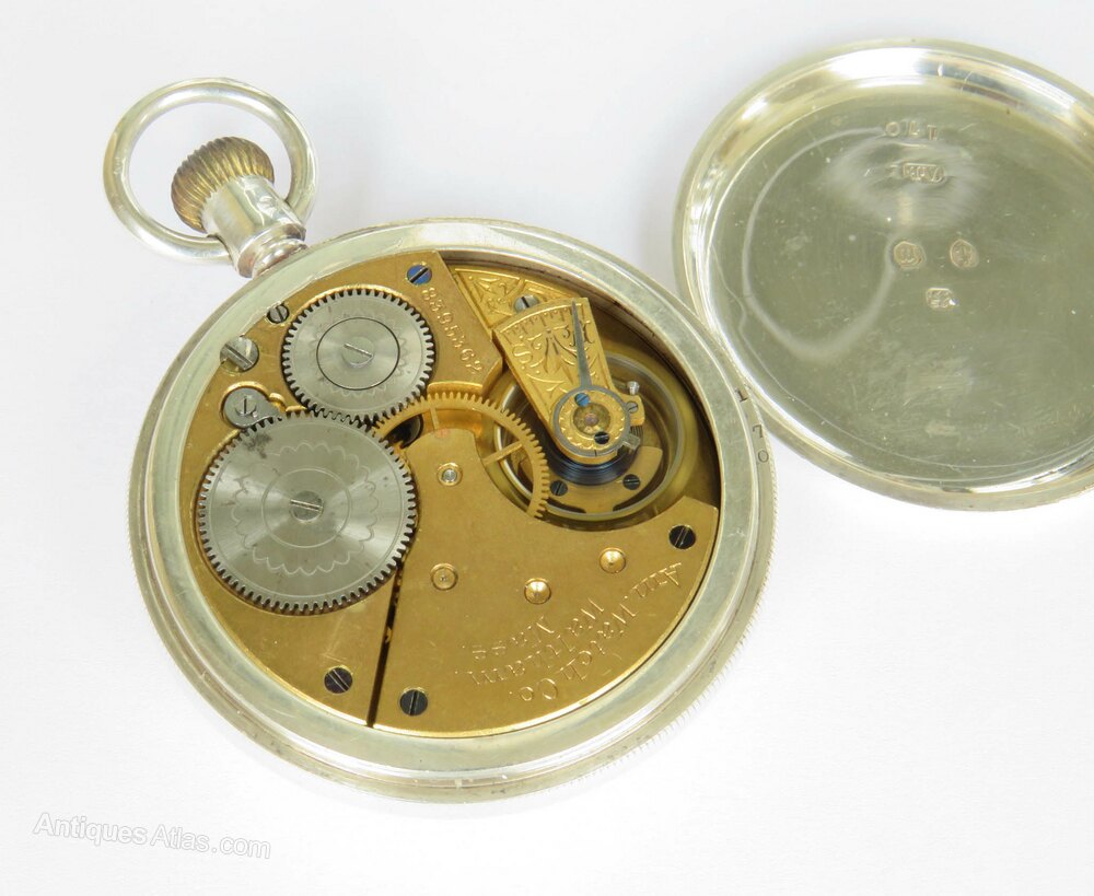 Antiques Atlas - Antique Waltham Pocket Watch, 1897 as170a14417