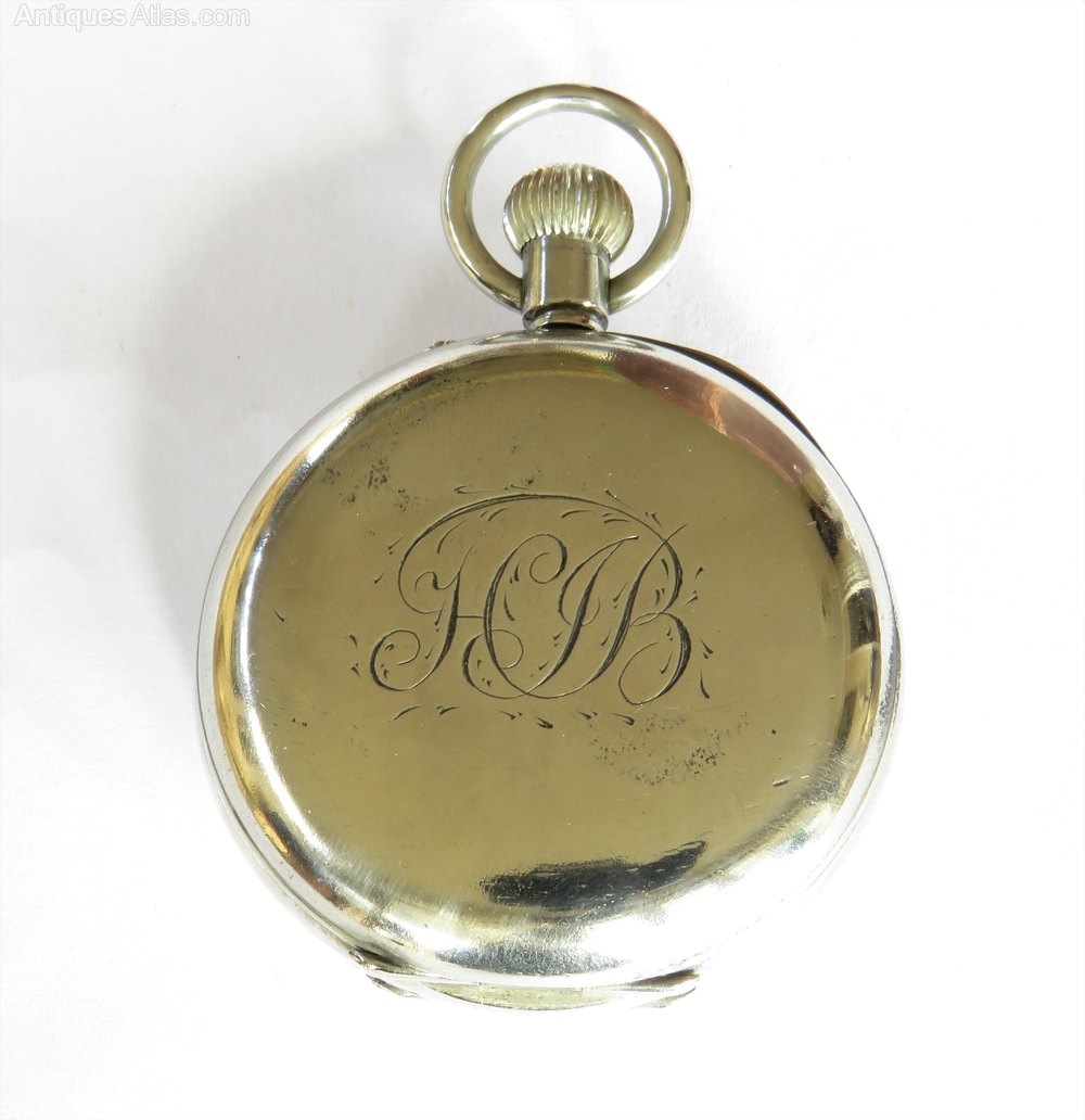 Antiques Atlas - Antique Chronograph Pocket Watch