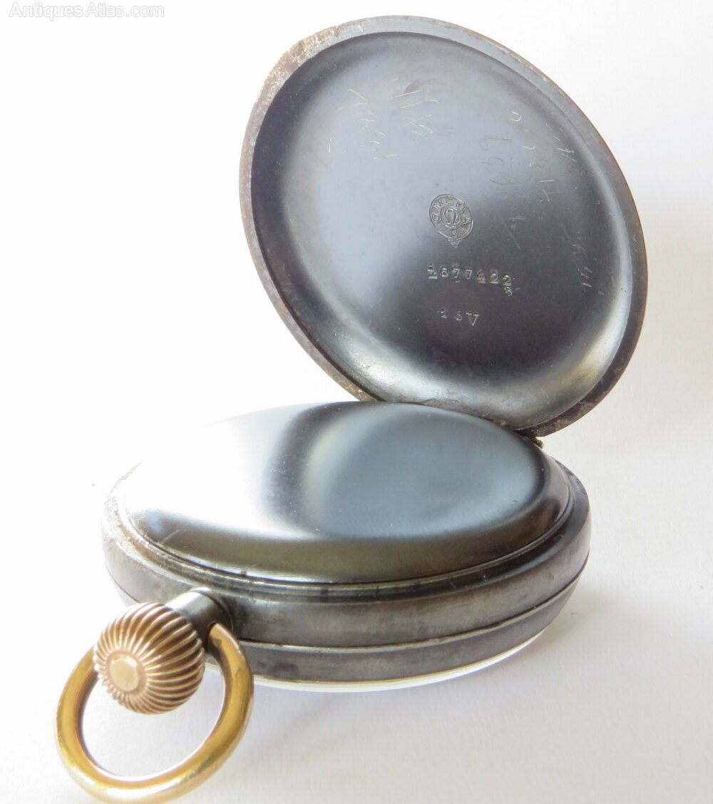 Antiques Atlas - Antique Gun Metal Omega Pocket Watch, C1900 as170a14454