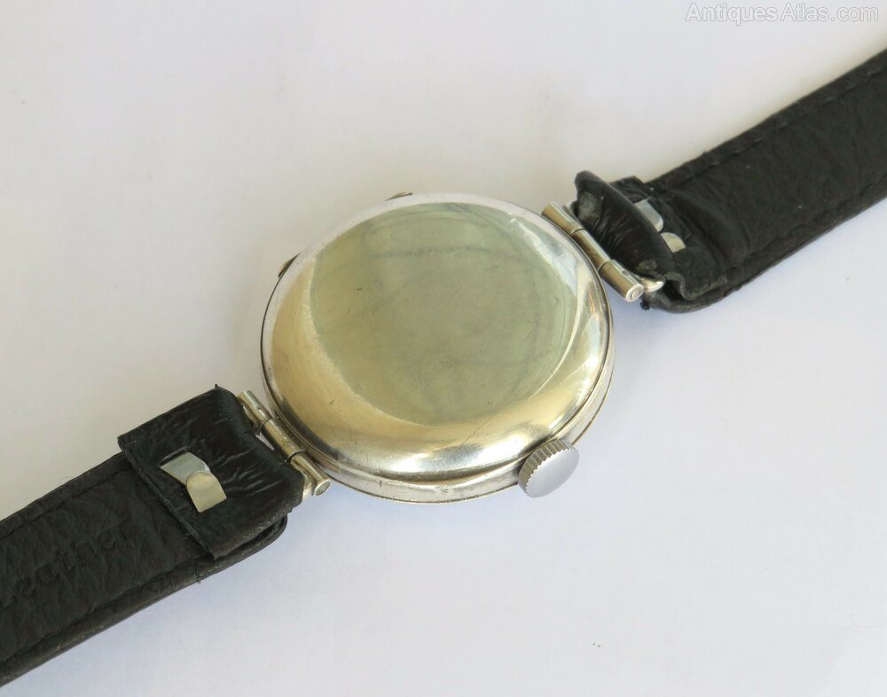 Antiques Atlas - Antique Silver Audax Gents Wrist Watch, 1904 as170a13030