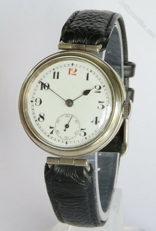 Antiques Atlas - Antique Silver Audax Gents Wrist Watch as170a13916