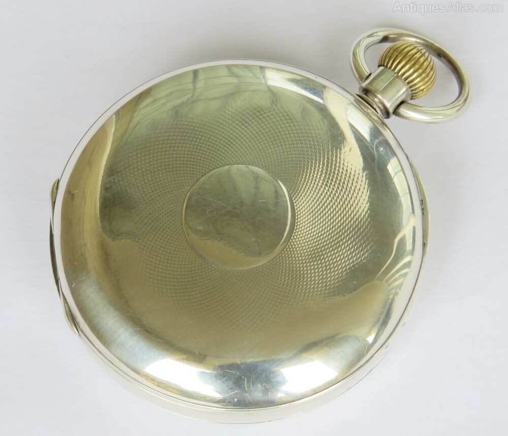 Antiques Atlas - Antique Silver Phoenix Indestructible Pocket Watch ...