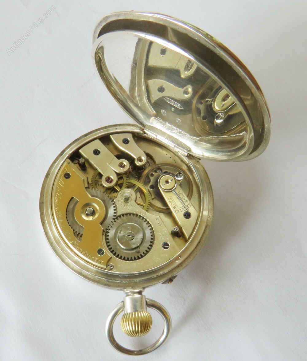 Antiques Atlas - Antique Silver Phoenix Indestructible Pocket Watch ...