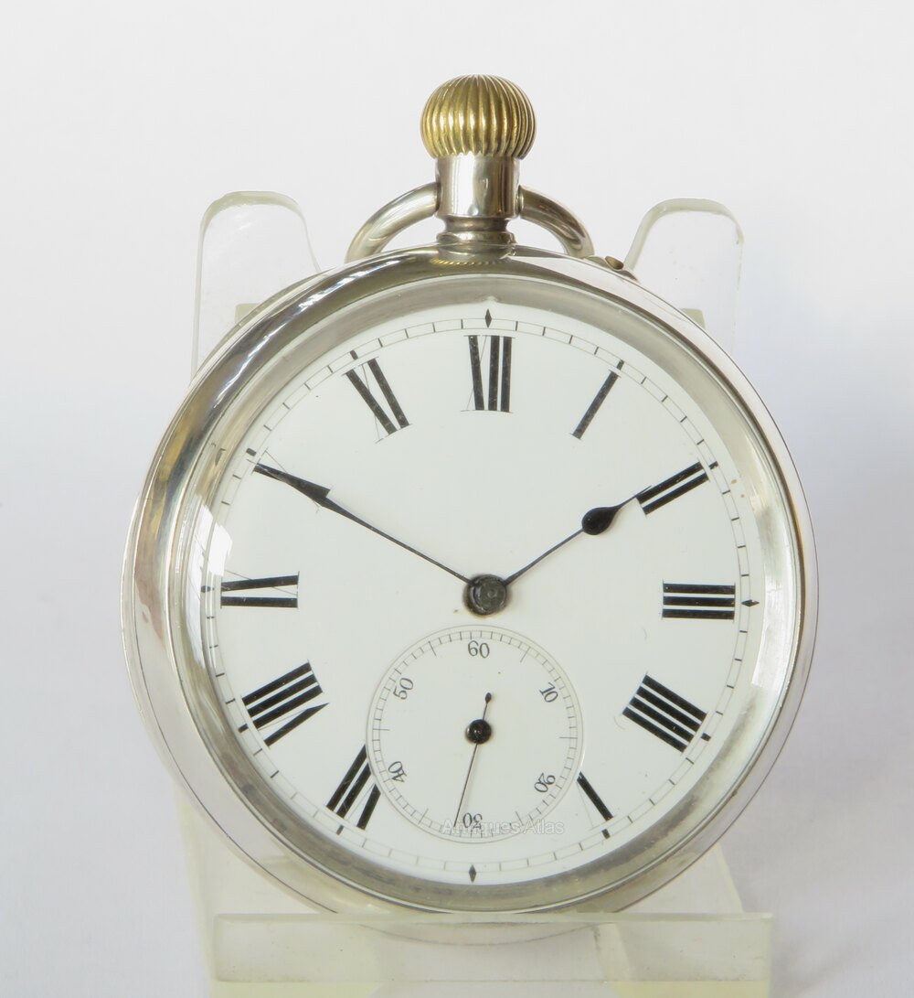Antiques Atlas - Antique Silver Phoenix Indestructible Pocket Watch ...