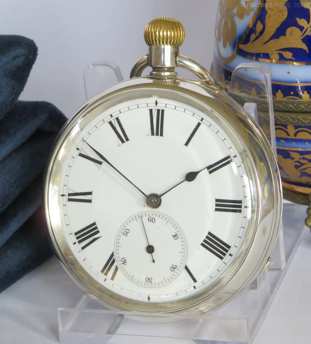 Antiques Atlas - Antique Silver Phoenix Indestructible Pocket Watch ...