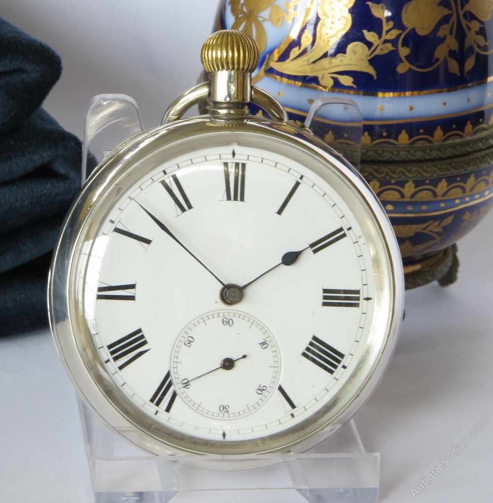 Antiques Atlas - Antique Silver Phoenix Indestructible Pocket Watch ...
