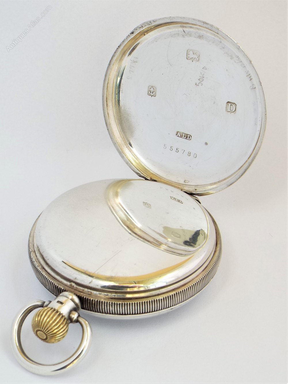 Antiques Atlas - Antique Silver Record Pocket Watch, 1928.