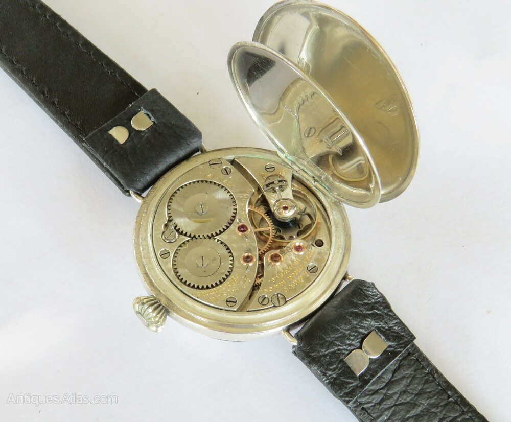 Antiques Atlas - Antique Silver Waltham Riverside Maximus Watch as170a12565