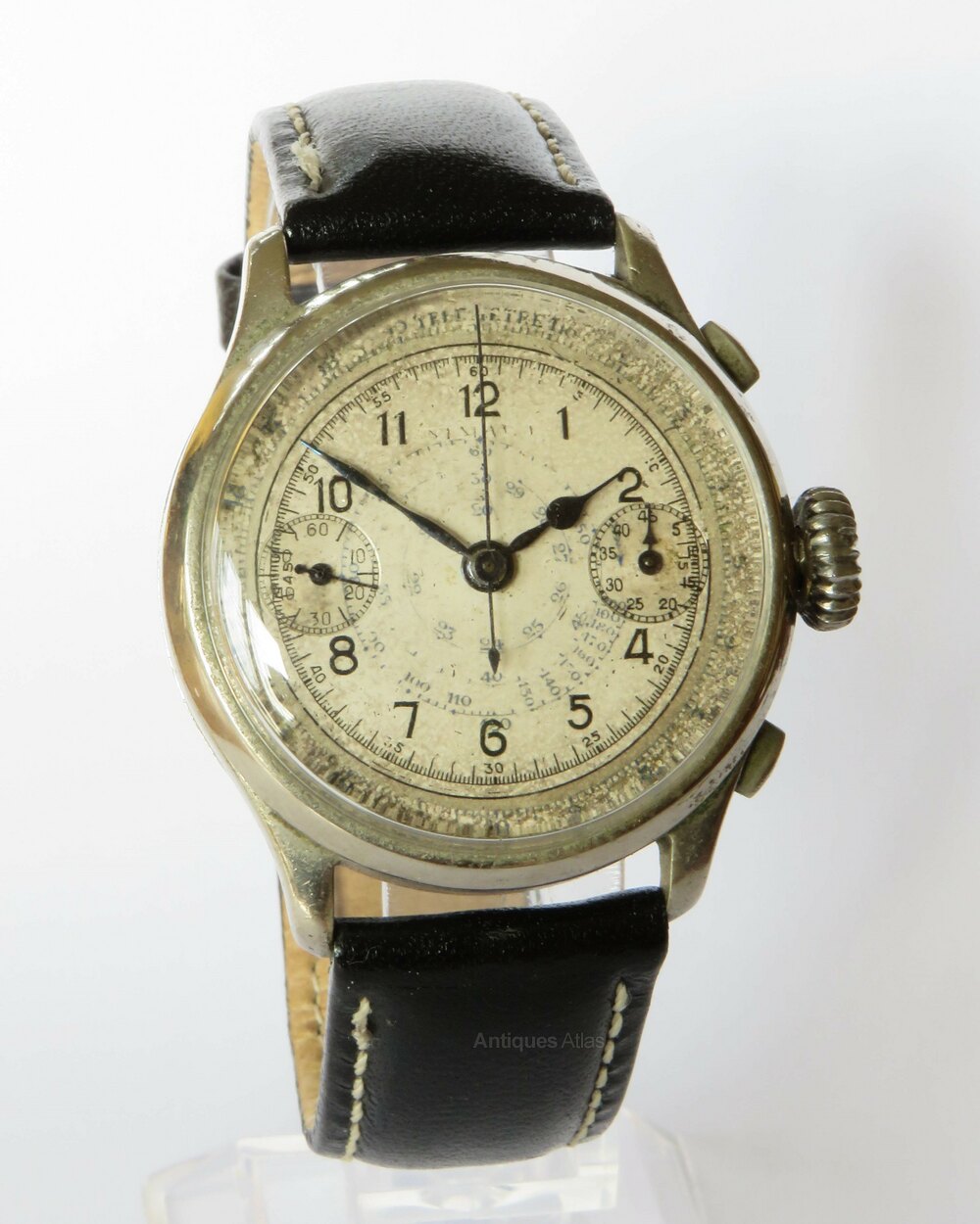 Antiques Atlas - Gents 1920s/30s Hahn Landeron Pilots Chrono Watch ...