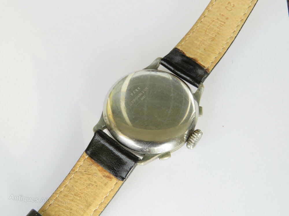 Antiques Atlas - Gents 1920s/30s Hahn Landeron Pilots Chrono Watch ...