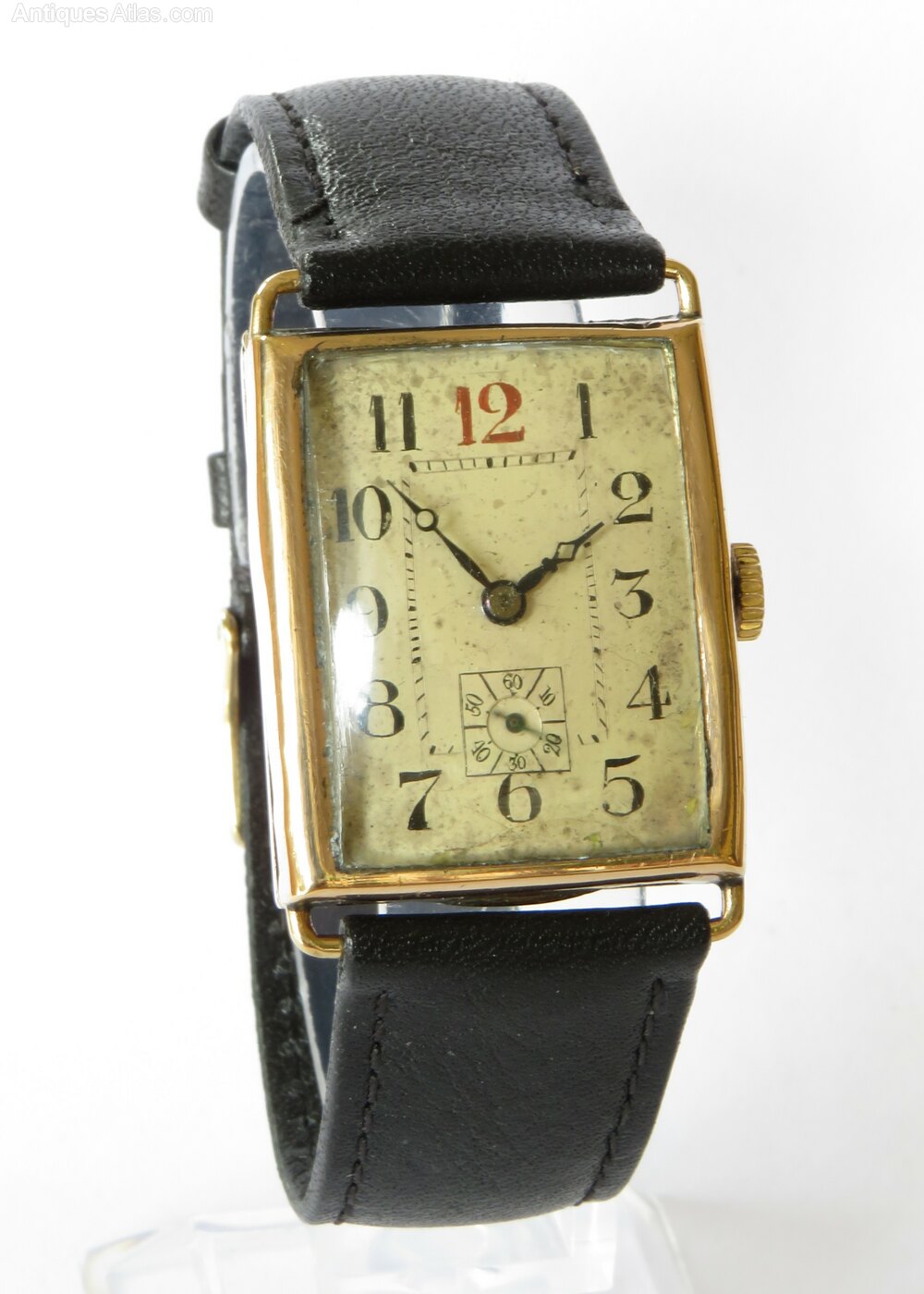 Antiques Atlas - Gents 1930s Art Deco Wrist Watch as170a13488