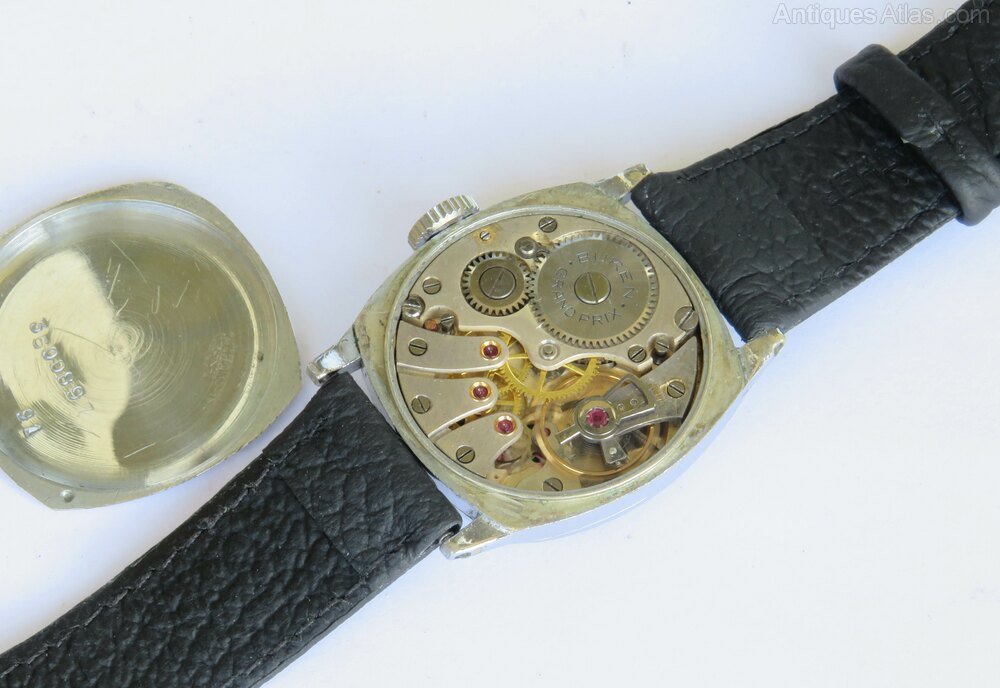 Antiques Atlas - Gents 1940s Buren Grand Prix Wrist Watch as170a13726