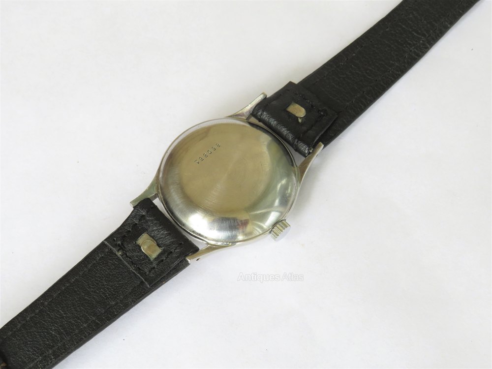 Antiques Atlas - Gents 1940s Georges Beguelin Wrist Watch as170a8345