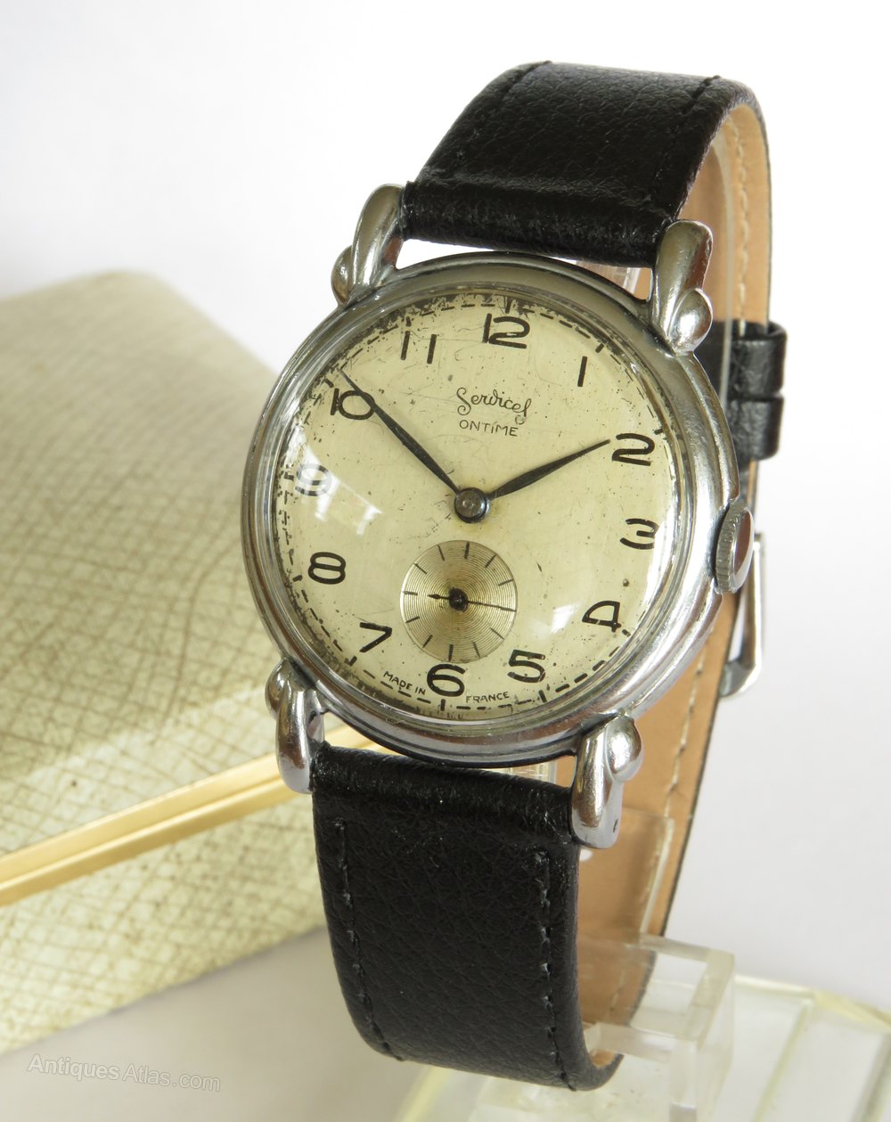 Antiques Atlas - Gents 1940s Services On Time Wrist Watch
