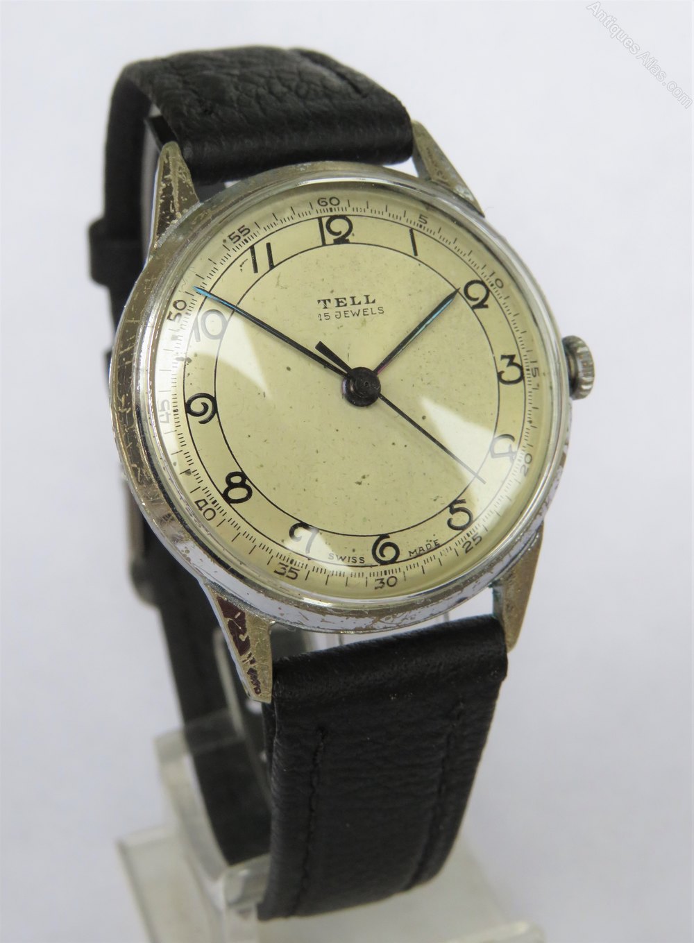 Antiques Atlas - Gents 1940s Tell Wrist Watch as170a6310