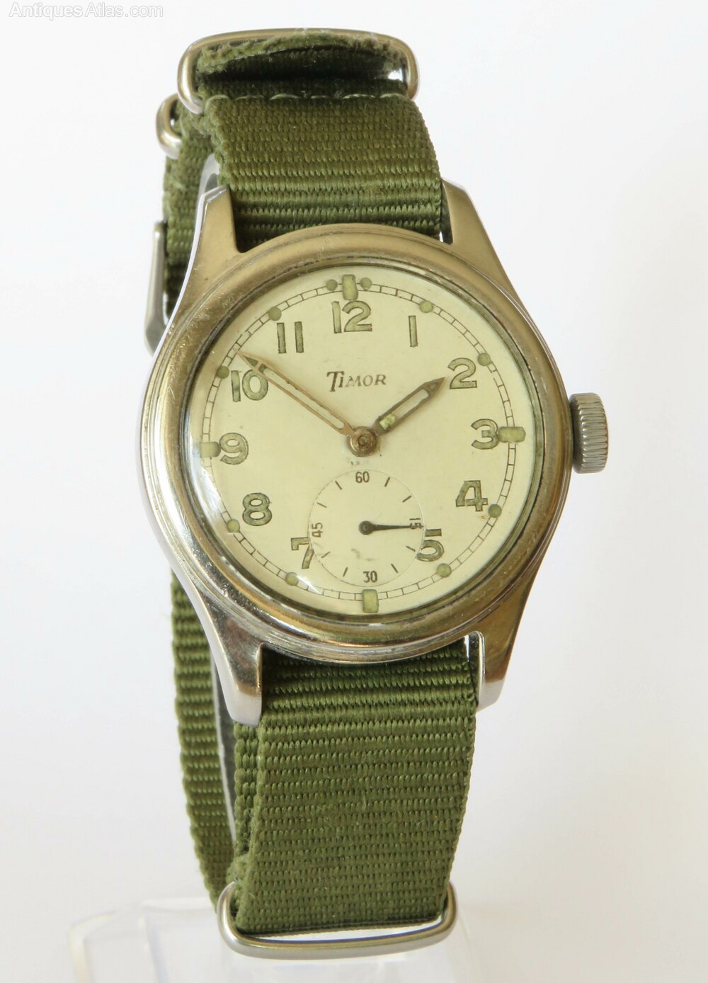 Antiques Atlas - Gents 1940s Timor WWW Military Wrist Watch as170a13661