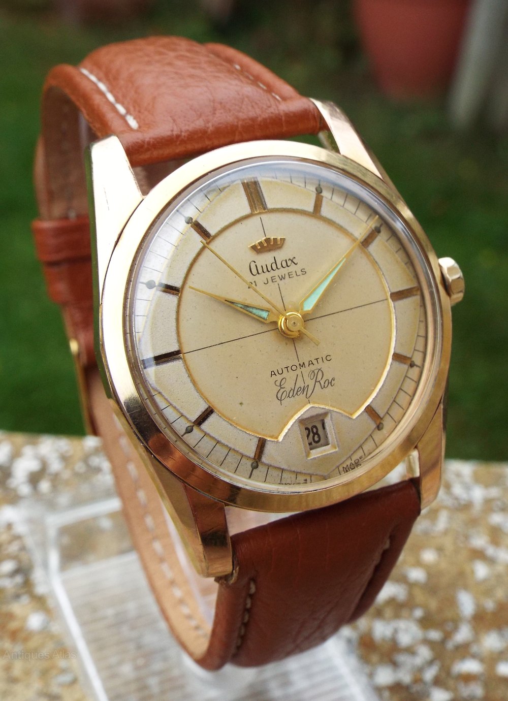 Antiques Atlas - Gents 1950s Audax Eden Roc Wrist Watch as170a4800