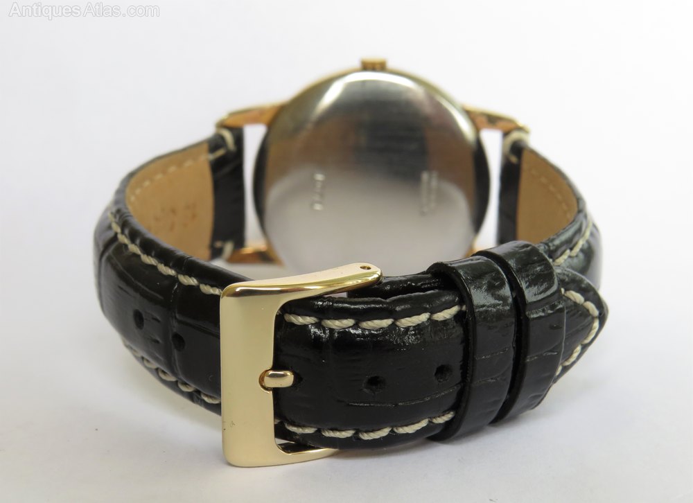 Antiques Atlas - Gents 1950s Eldor Geneve Triple Date Wrist Watch