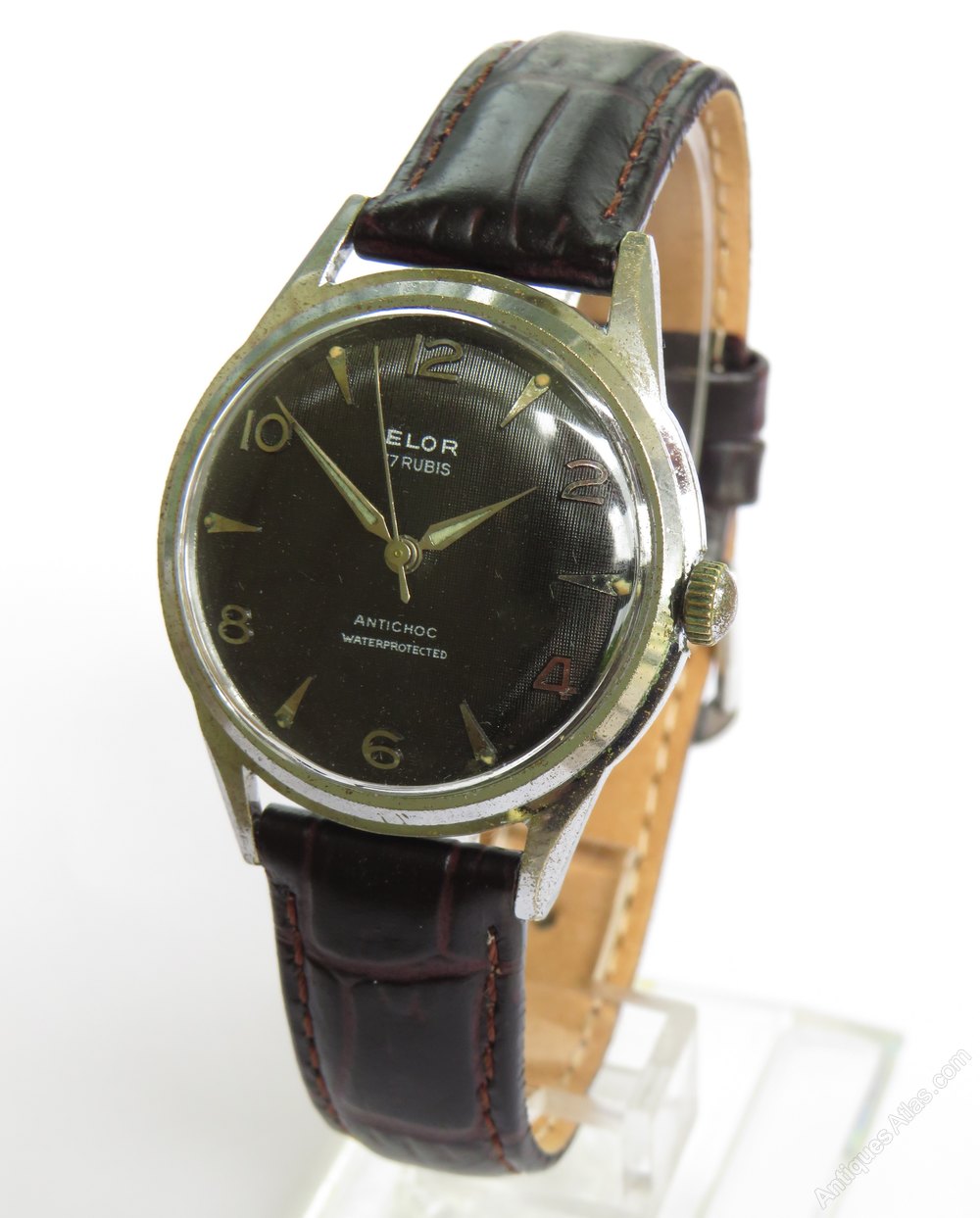 Antiques Atlas - Gents 1950s Elor Wrist Watch