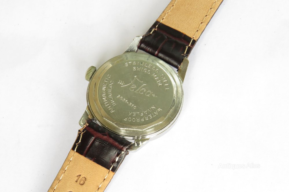 Antiques Atlas - Gents 1950s Felca Airmaster Wrist Watch