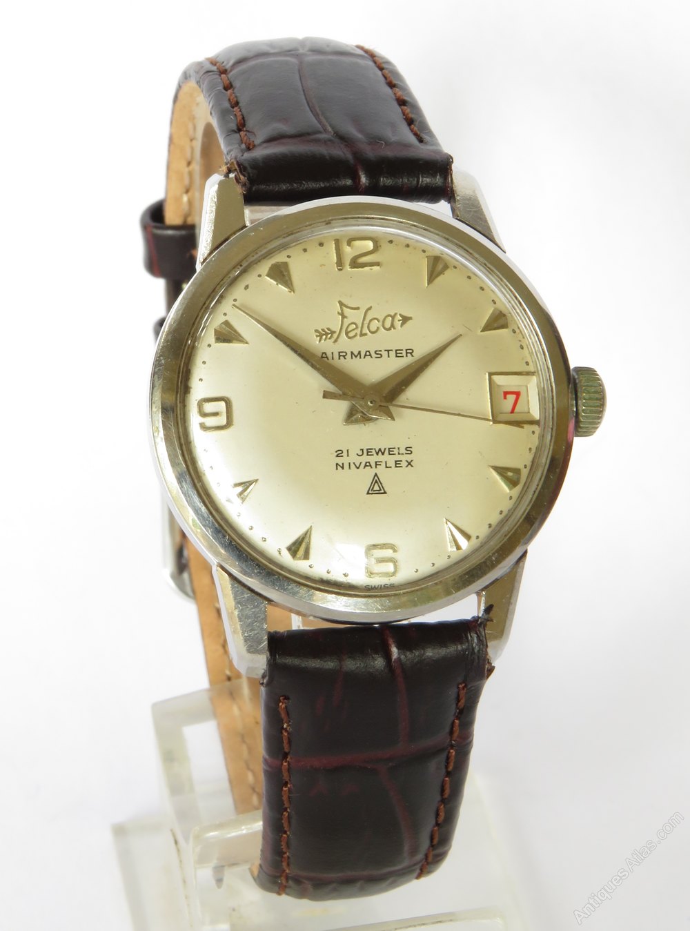 Antiques Atlas - Gents 1950s Felca Airmaster Wrist Watch