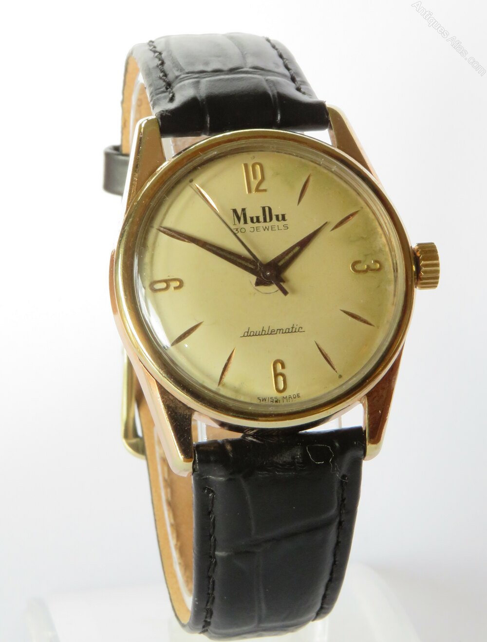 Antiques Atlas - Gents 1950s MuDu Wrist Watch as170a12225
