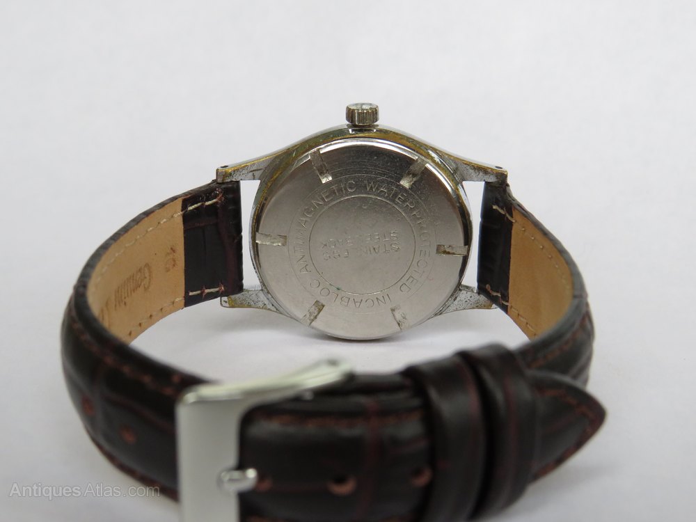 Antiques Atlas - Gents 1950s Omer Wrist Watch By Otto Maire SA as170a6270