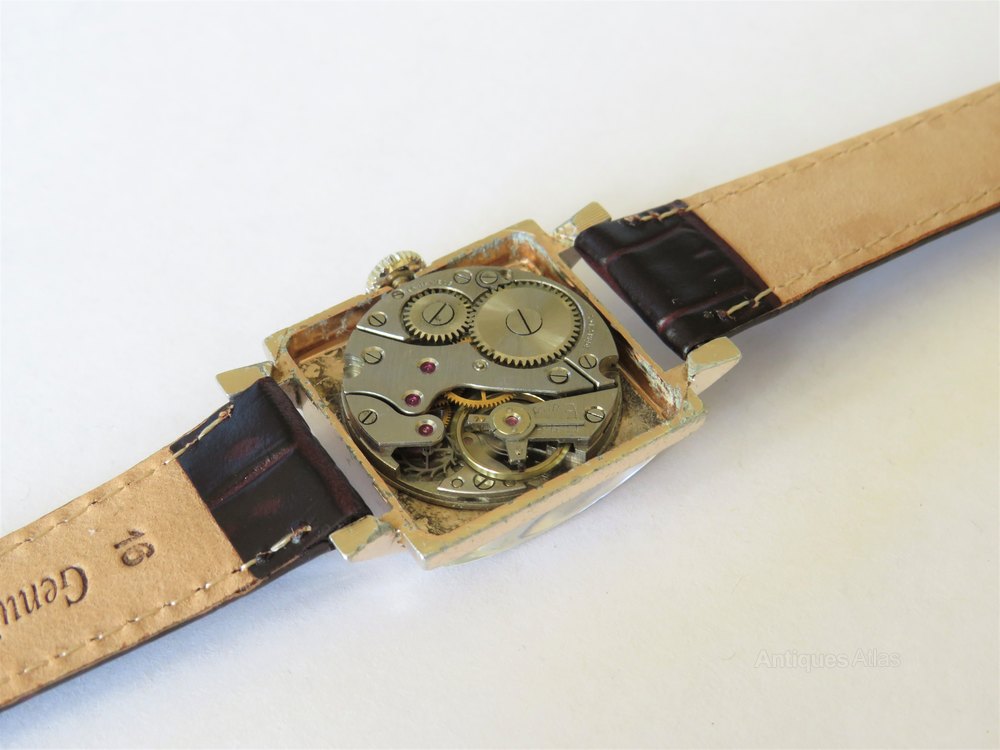 Antiques Atlas - Gents 1950s Omer Wrist Watch By Otto Maire SA as170a8016