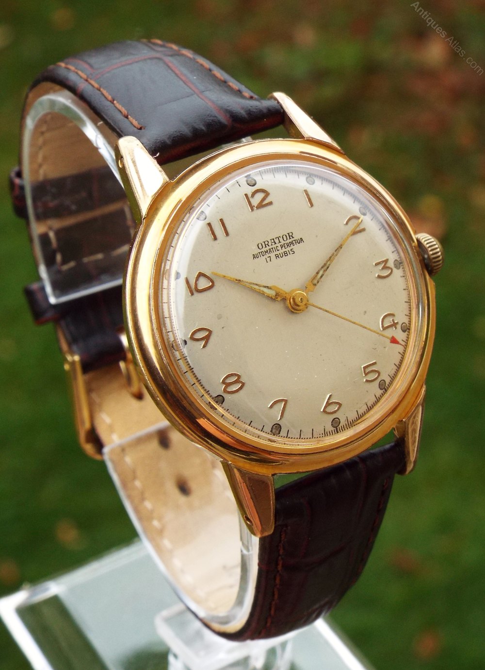 Antiques Atlas - Gents 1950s Orator Automatic Perpetua Wristwatch ...