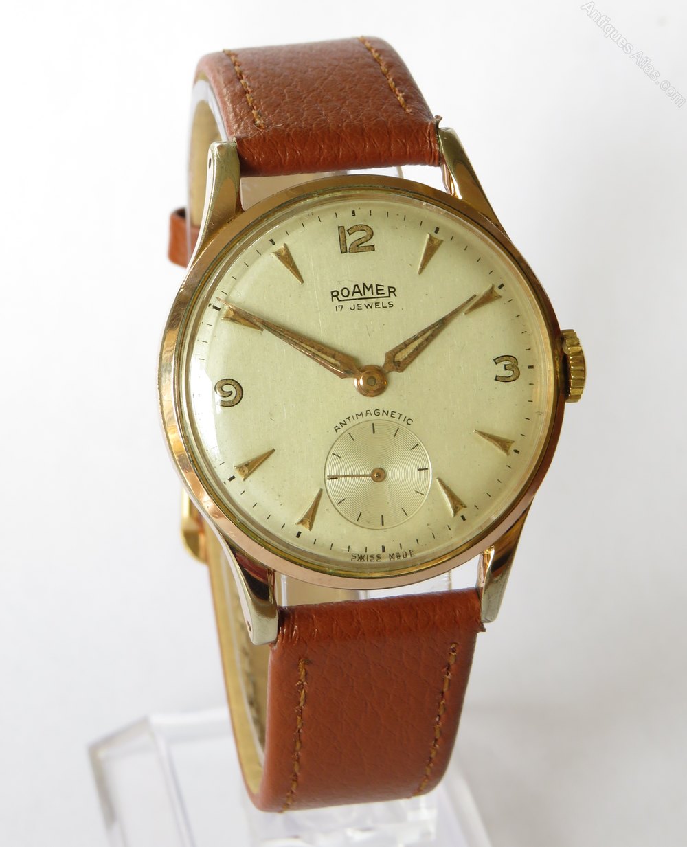 Antiques Atlas - Gents 1950s Roamer Wrist Watch as170a11417