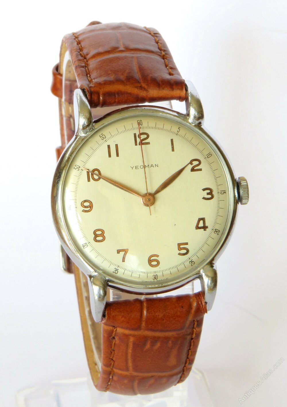 Antiques Atlas - Gents 1950s Yeoman Wrist Watch, Super Condition ...