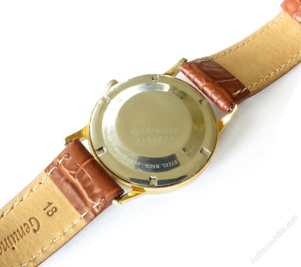 Antiques Atlas - Gents 1960s Atlantic Super Automatic Wrist Watch ...